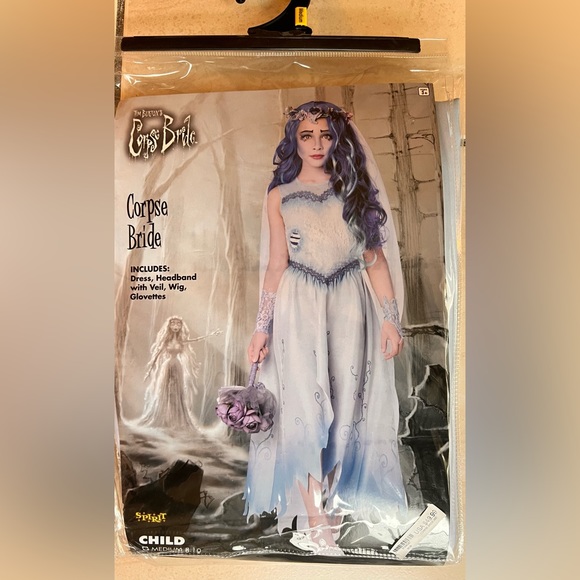 Spirit | Costumes | Tim Burton Kids Corpse Bride Costumemedium Firm ...